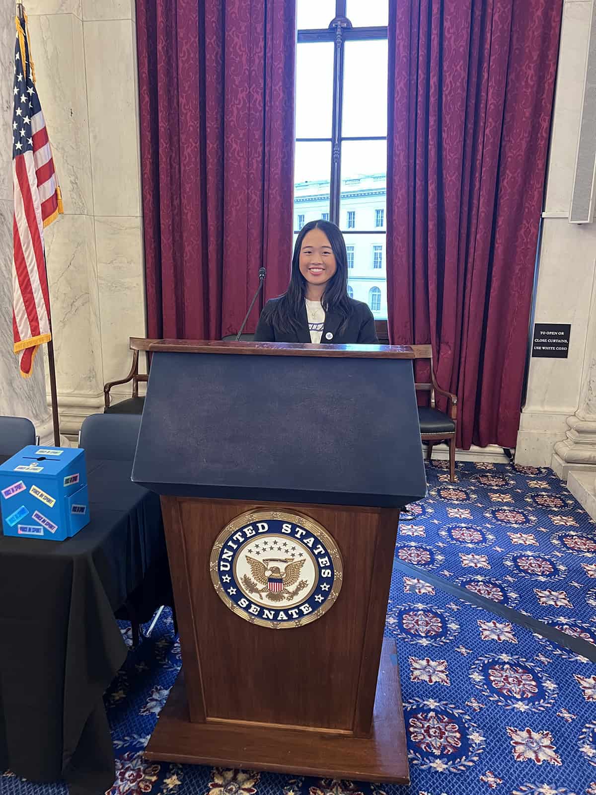 Speaking Up for Fair Play: Leah Wang’s Journey to Capitol Hill - Voice ...